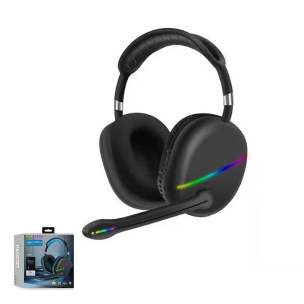 AKZ MAX15 Wireless Bluetooth Headphones with Colour changing LED ...
