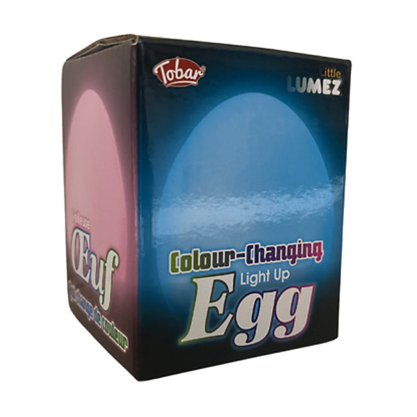 Tobar Lumez Colour Changing Light up Egg – Gadgetize