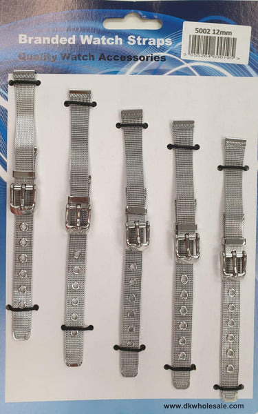 5002 12MM 5PK METAL MESH STRAPS – Gadgetize