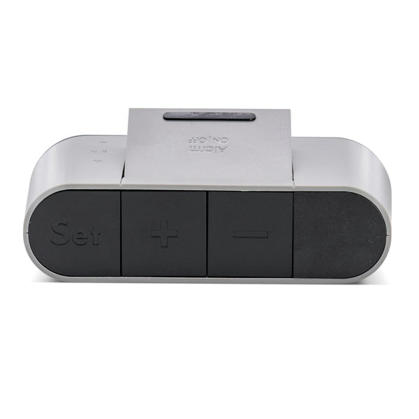 Acctim Kian Reverse Digital Pop Up Alarm Clock Matt Grey 16109 – Gadgetize