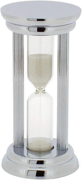 Miniature Clock Silver Timer Solid Brass IMP804S - CLEARANCE NEEDS RE ...