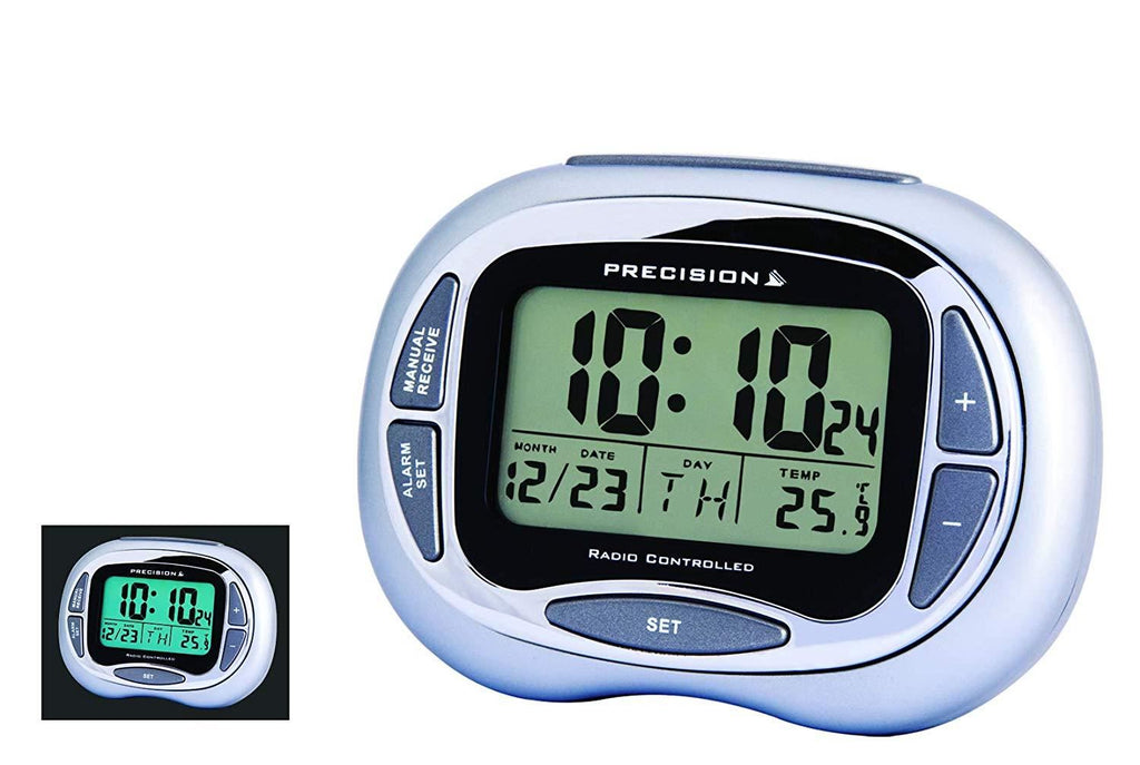 Precision Radio Controlled Digital Alarm Clock PREC0100 – Gadgetize
