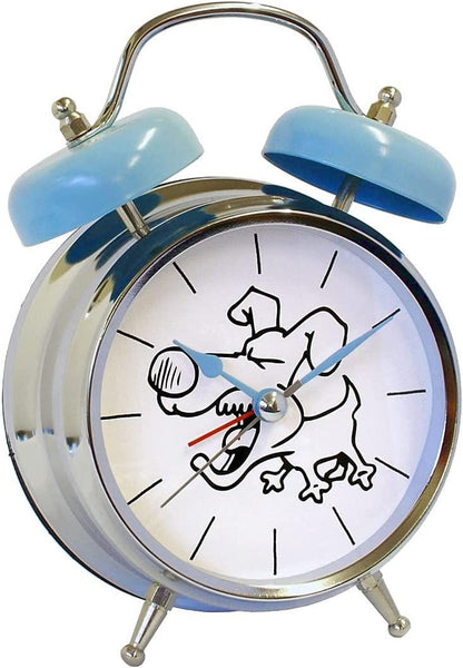 GTP Unisex Dog Barking Sounding Voice Double Bell Quartz Alarm Clock I ...
